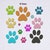 Paw Print Machine Embroidery Design 12 Sizes, Dog Paw Embroidery ...