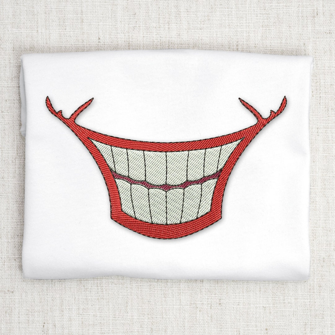 Joker Embroidery Design, Joker Face Machine Embroidery Designs File ...