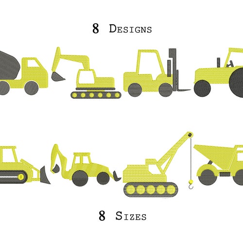 Build Your Own Construction Site Quick Stitch Embroidery - Etsy