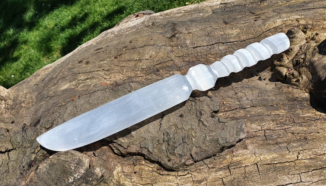 Selenite Sword ornamental - Etsy UK