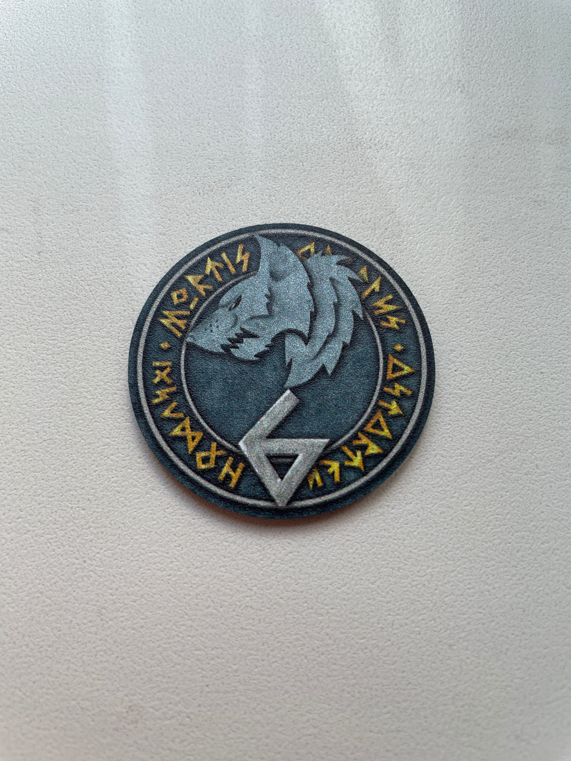 Space Wolves Objective Markers. 40 Mm. Top Quality Plexiglass. 6 Pcs ...