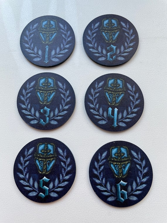 Imperial Knights Objective Markers. 40 Mm. Top Quality | Etsy