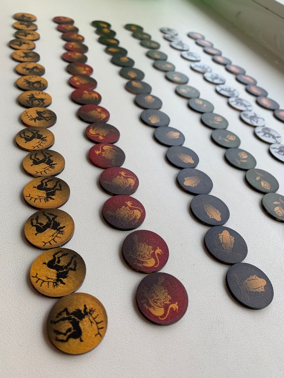 A Game of Thrones Order Tokens. Top Quality Plexiglass. | Etsy
