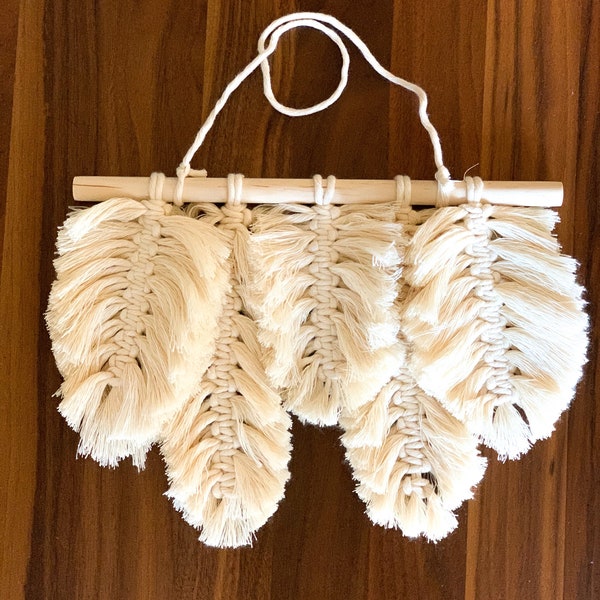 Feather Macrame Banner - Etsy