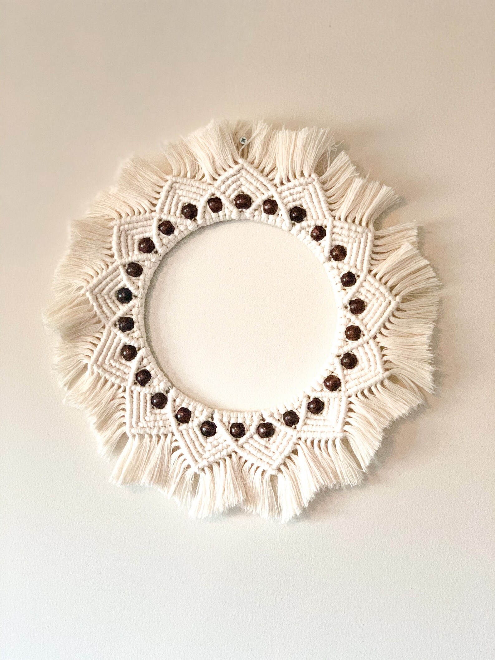 Macrame Round Wall Hanging Circle Tapestry Wall Tapestry - Etsy España