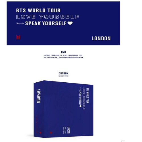 BTS World Tour Love Yourself Seoul DVD Full Set With Free | Etsy