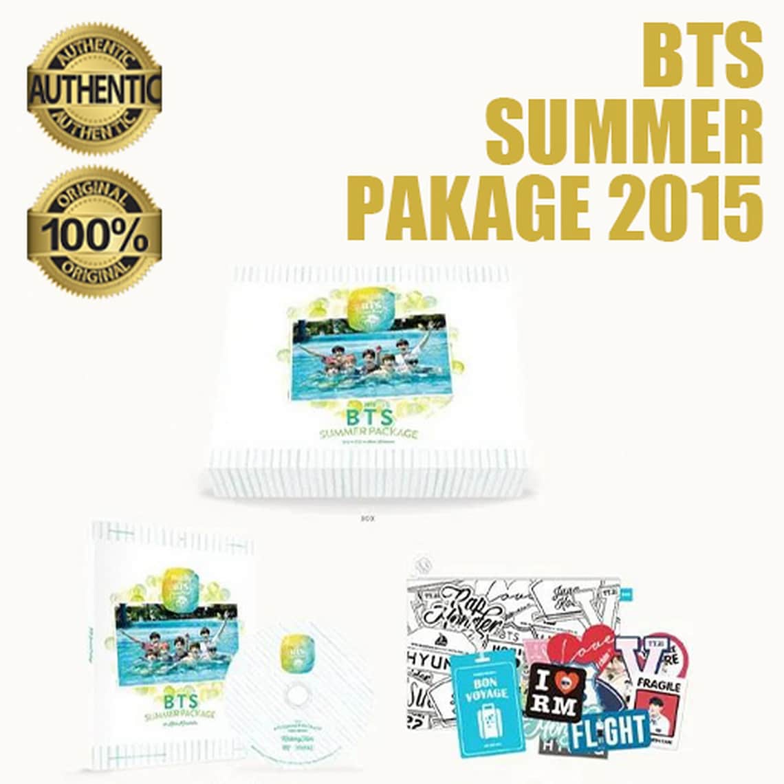 BTS Bangtan Boys Opened Summer Package 2015 Photobook DVD - Etsy