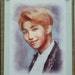 BTS 7 Members Hand-painted Picture Printed Frame 8 Set Full - Etsy