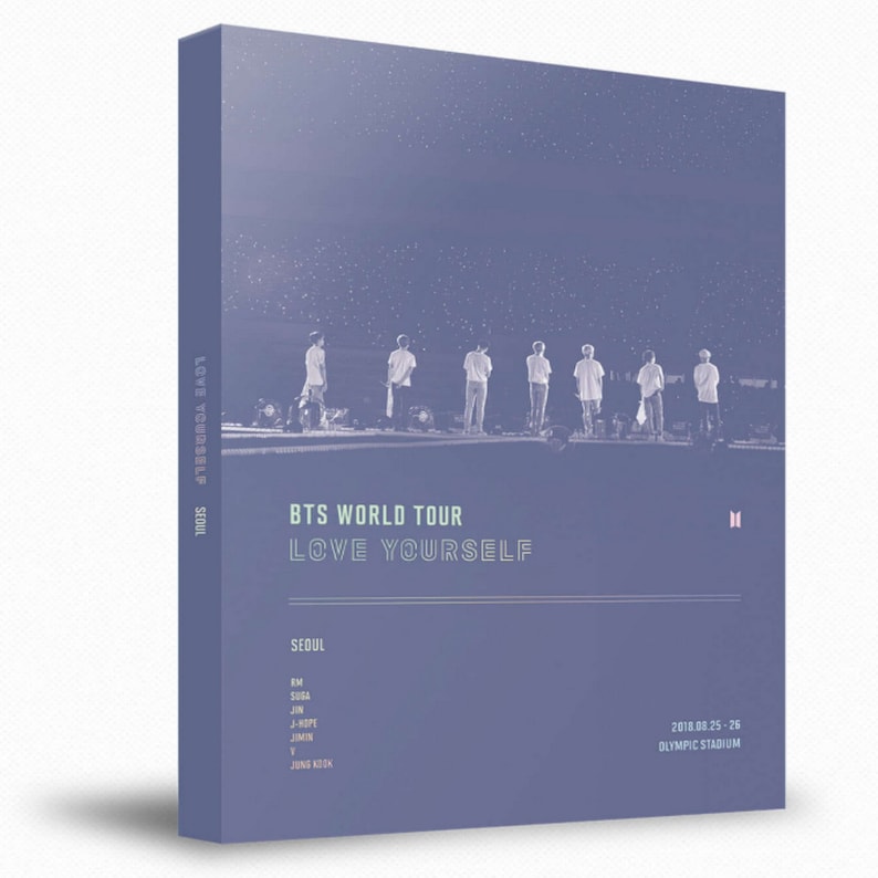 BTS World Tour Love Yourself Seoul DVD Full Set With Free | Etsy