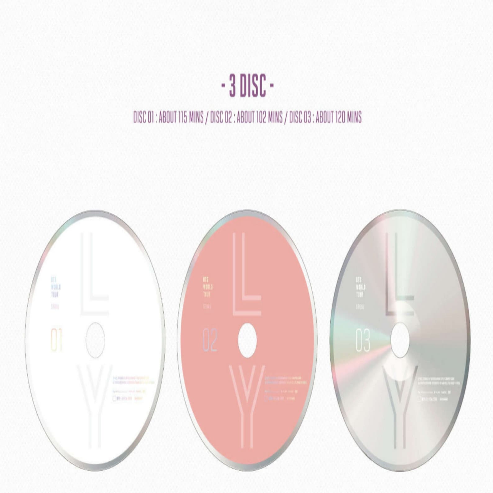 BTS World Tour Love Yourself Seoul DVD Full Set With Free - Etsy