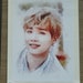 BTS 7 Members Hand-painted Picture Printed Frame 8 Set Full - Etsy