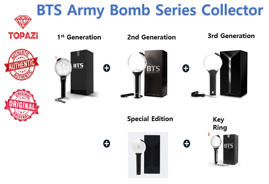 BTS Official Army Bomb Series Collector Package with Free - Etsy México