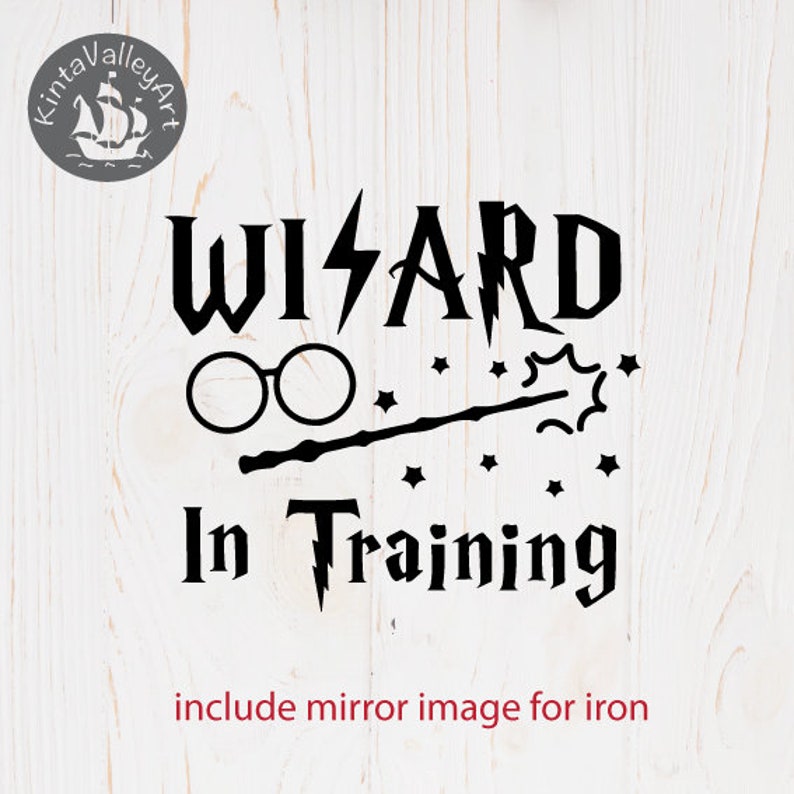 Wizard in Training SVG Cricut Silhouette SVG Clipart Cutting | Etsy