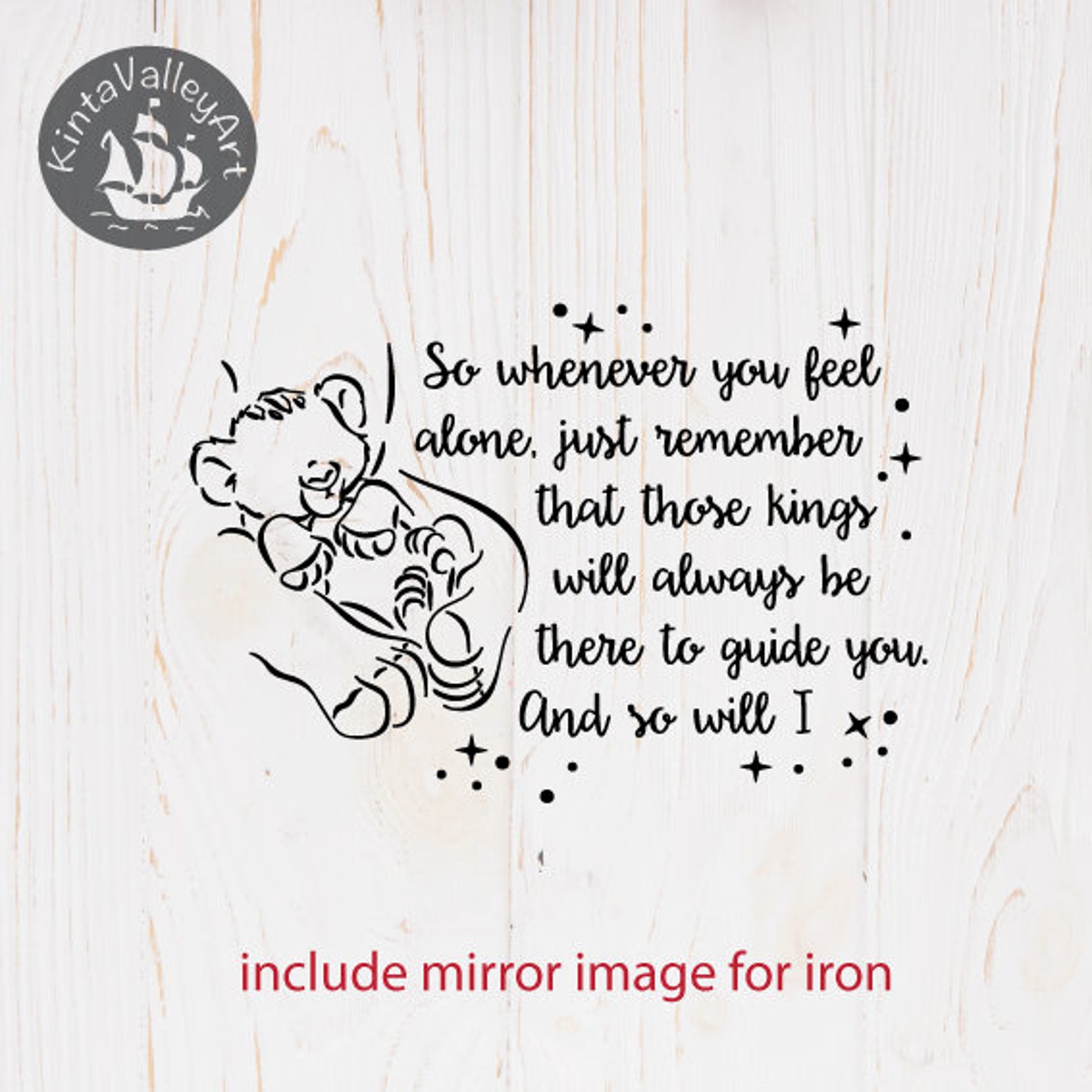 Simba the Lion King Nursery Quote SVG, Cricut Silhouette SVG Clipart ...