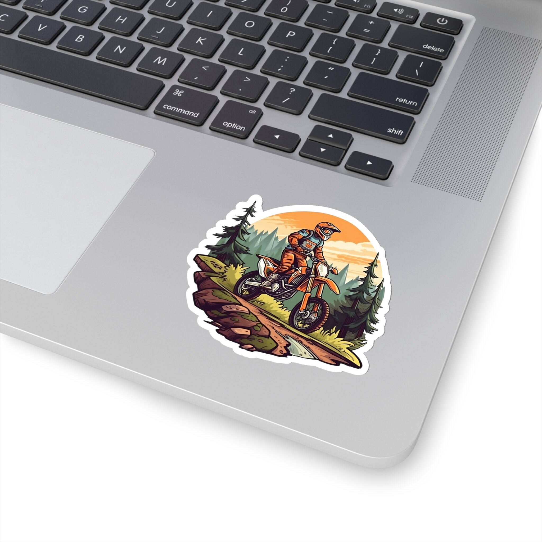 KTM Motocross Bike Dirt Bike Kiss-cut Sticker Laptop Sticker MacBook ...