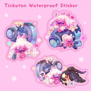 Tinkaton Series Poke Vinyl Glitter Waterproof Die Cut Assorted - Etsy