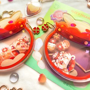 Klee Treasure Jumpy Dumpty Shaker Acrylic Charm - Genshin Impact - Etsy