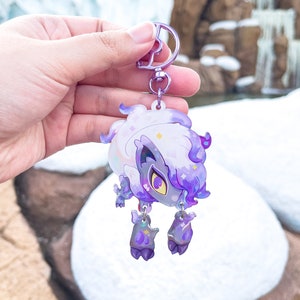 Poke - Hisui Zoroark Dangling Claw Acrylic Charm | Scarlet and Violet ...