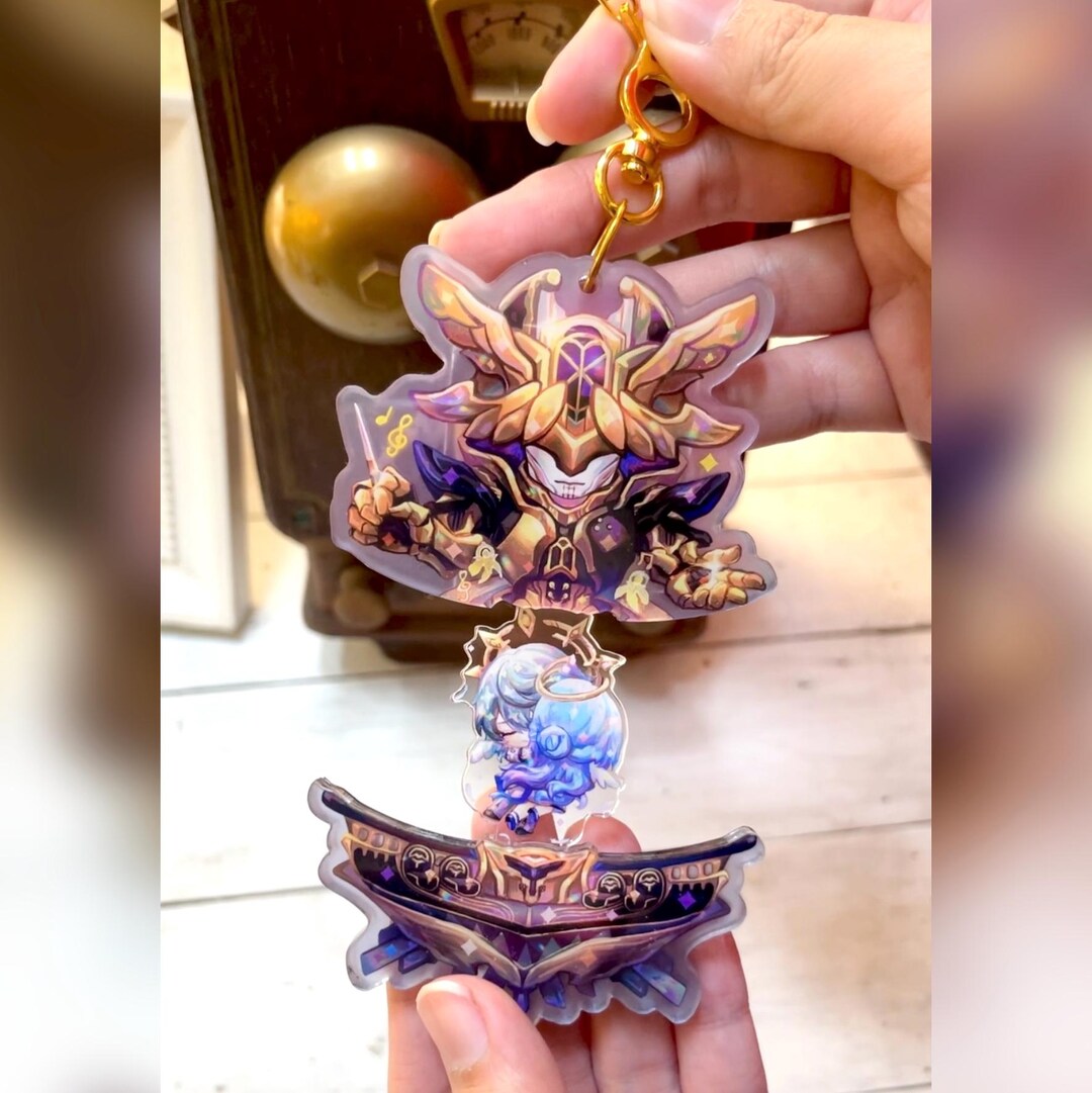 Harmonious Choir : Sunday Boss Fight - Acrylic Keychain / Charm , Pull ...