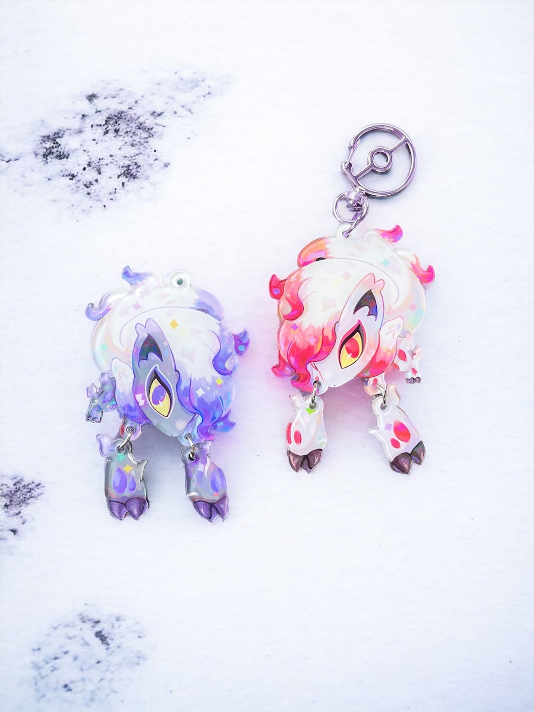 Poke - Hisui Zoroark Dangling Claw Acrylic Charm | Scarlet and Violet ...