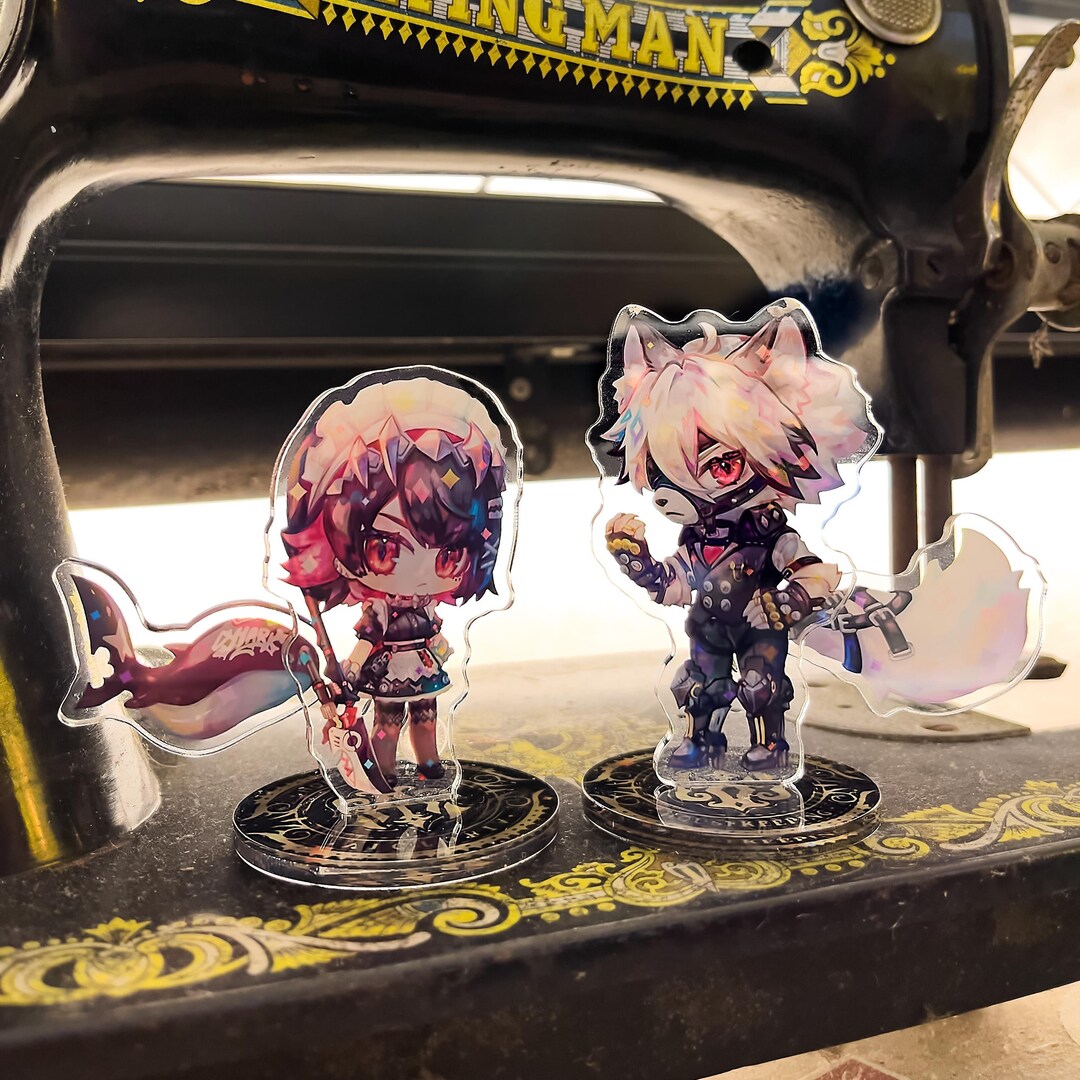Ellen Joe, Von Lycaon Wiggle Tail Acrylic Standee - Zenless Zone Zero ...