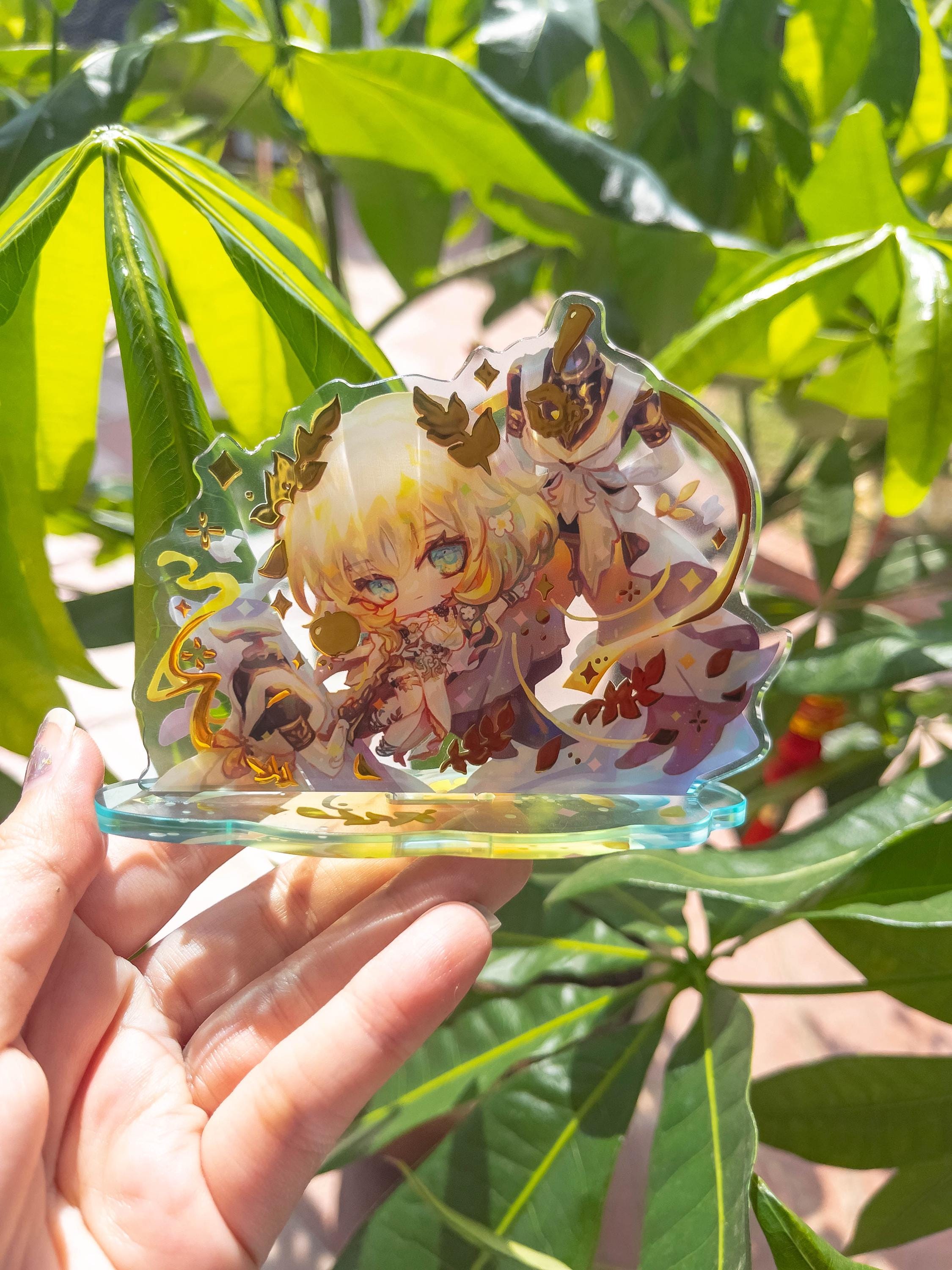 Algaea Gold Foil Acrylic Standee, Honkai: Star Rail [fanmade] - Hot ...