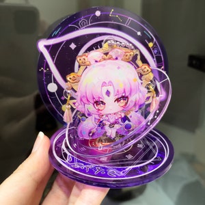 Honkai: Star Rail [fanmade] - Fu Xuan Ring & 2 Layers Acrylic Standee ...