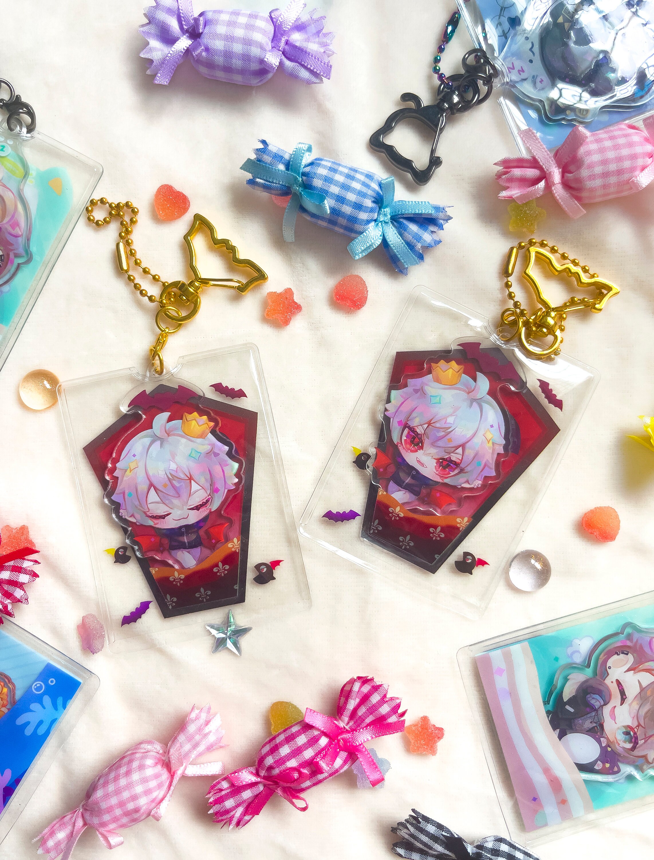 Vtuber Nijisanji JP fanmade Kanae Kuzuha Chronoir Sleeping - Etsy