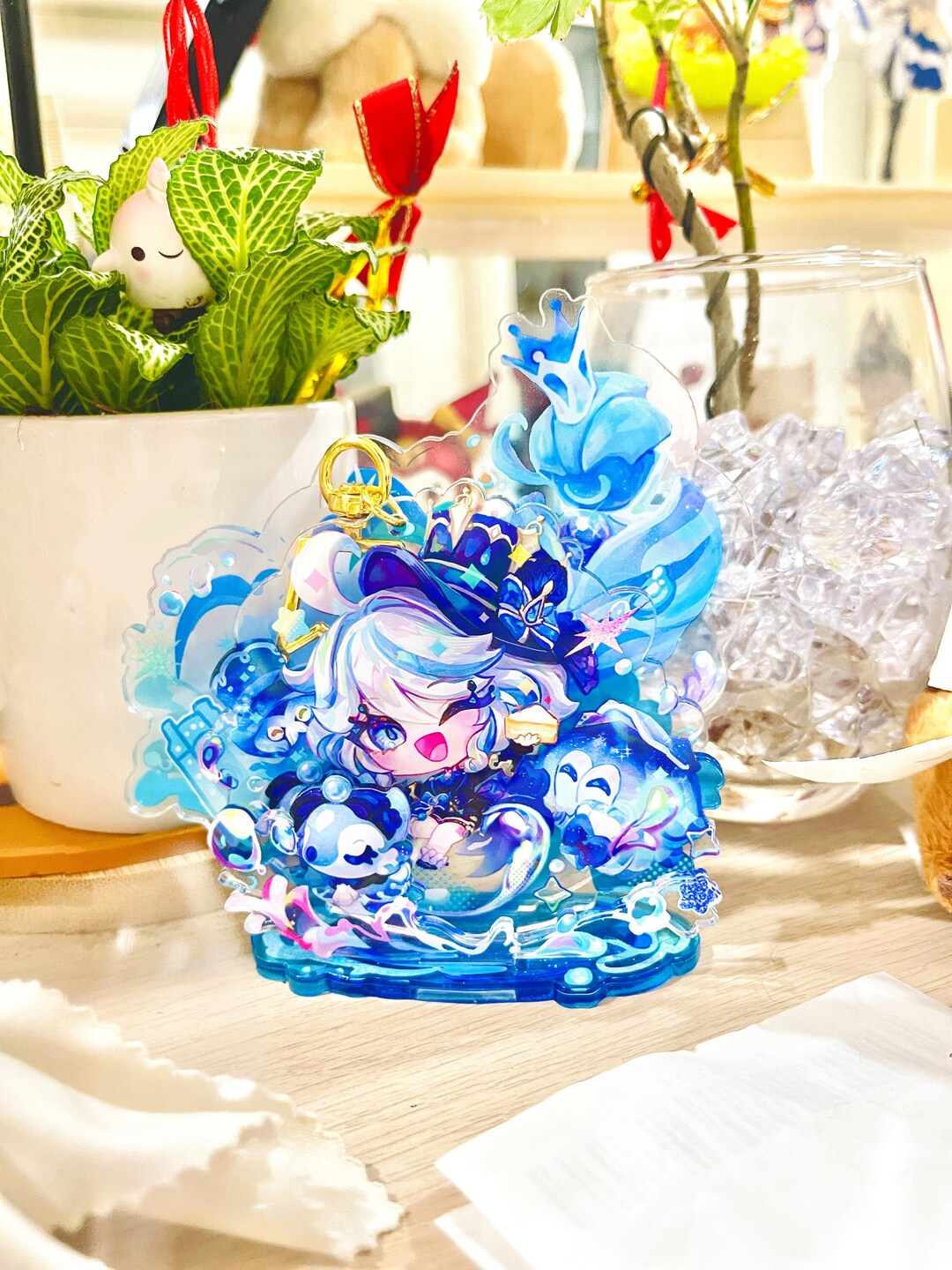 Furina & Salon Solitaire Acrylic Stand - Genshin Impact [fanmade] 3 ...