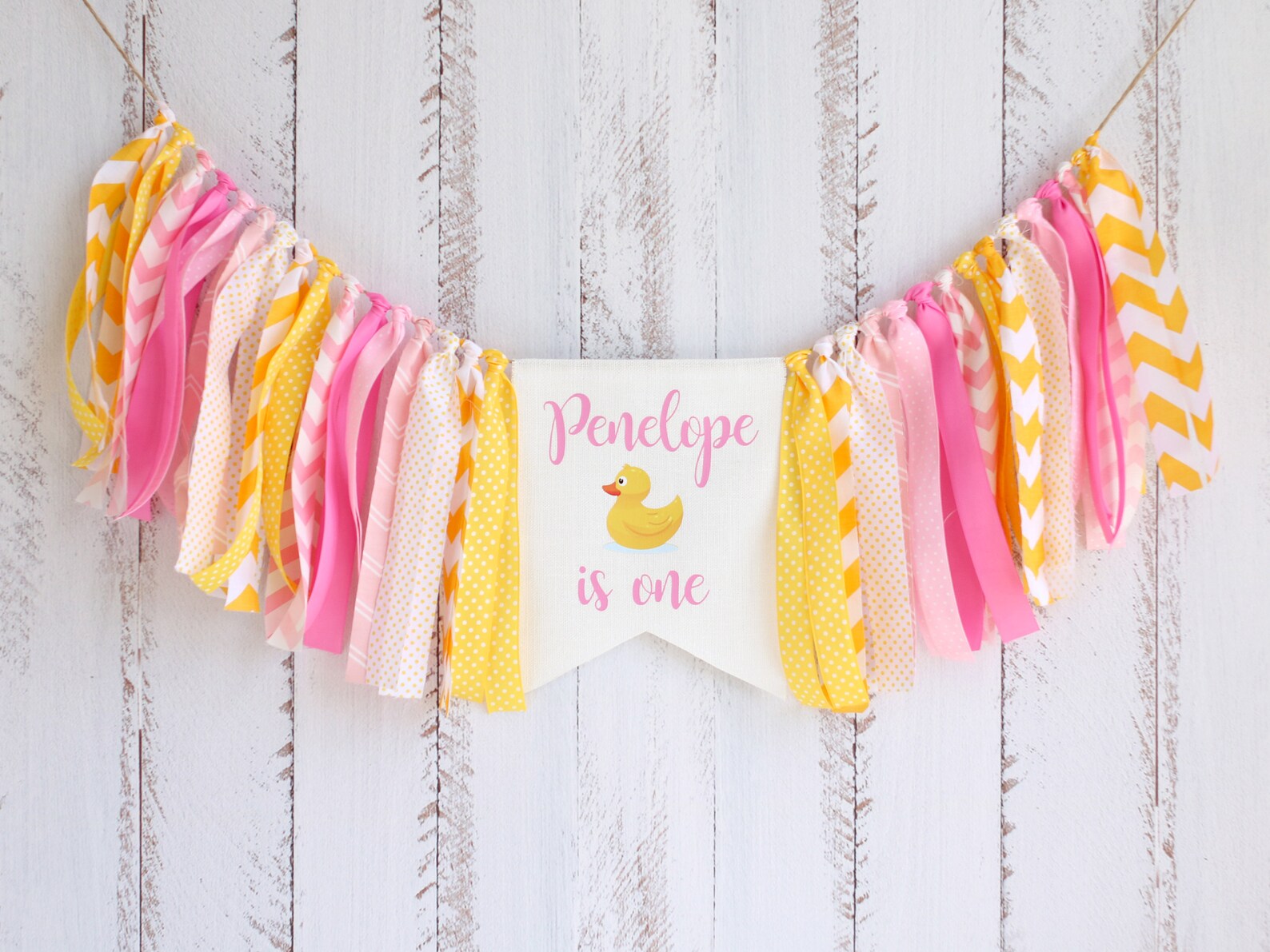 Rubber Duck Highchair Banner Custom Baby Banner Rubber Duck | Etsy