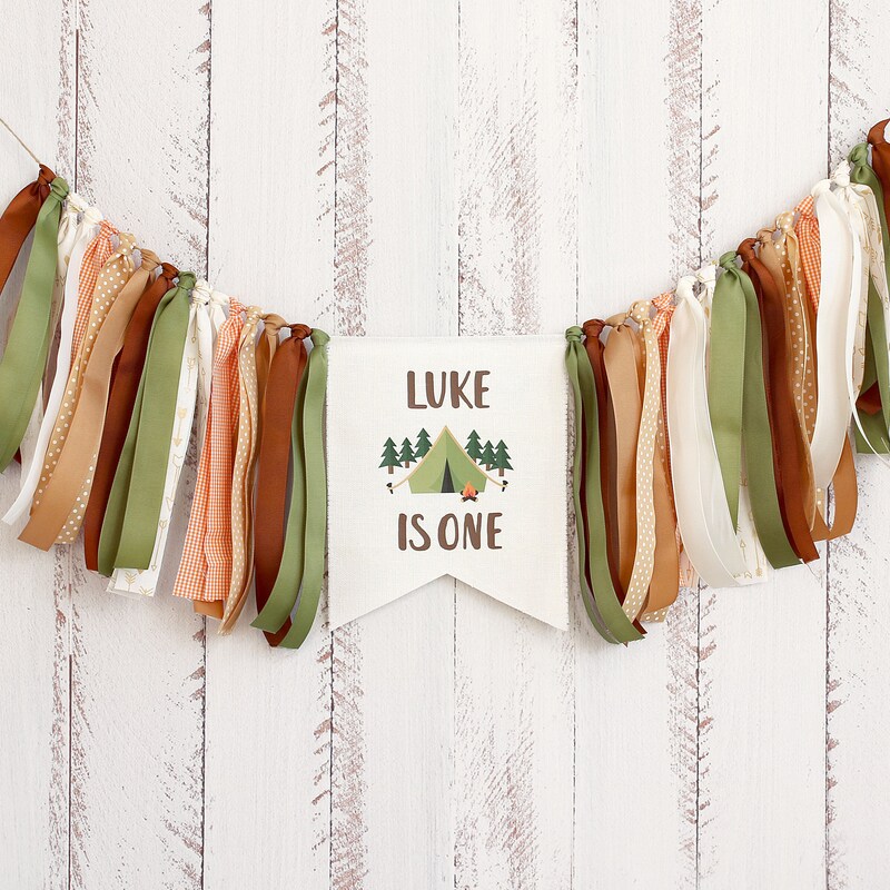 One Happy Camper Banner - Etsy