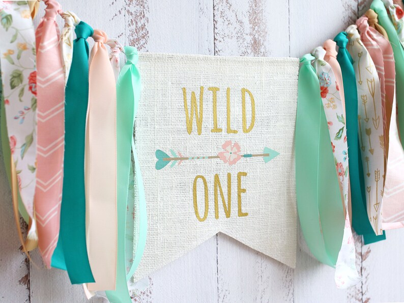 High Chair Banner Girl Boho High Chair Banner First - Etsy