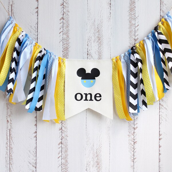 Mickey Mouse Banner - Etsy
