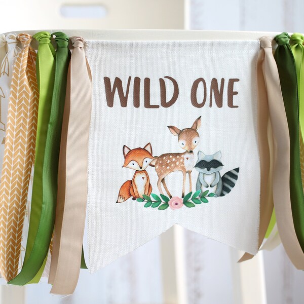 Woodland Banner - Etsy
