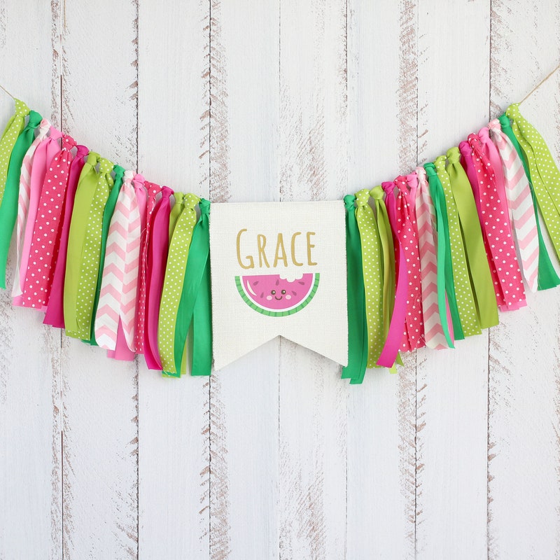 Watermelon Banner - Etsy