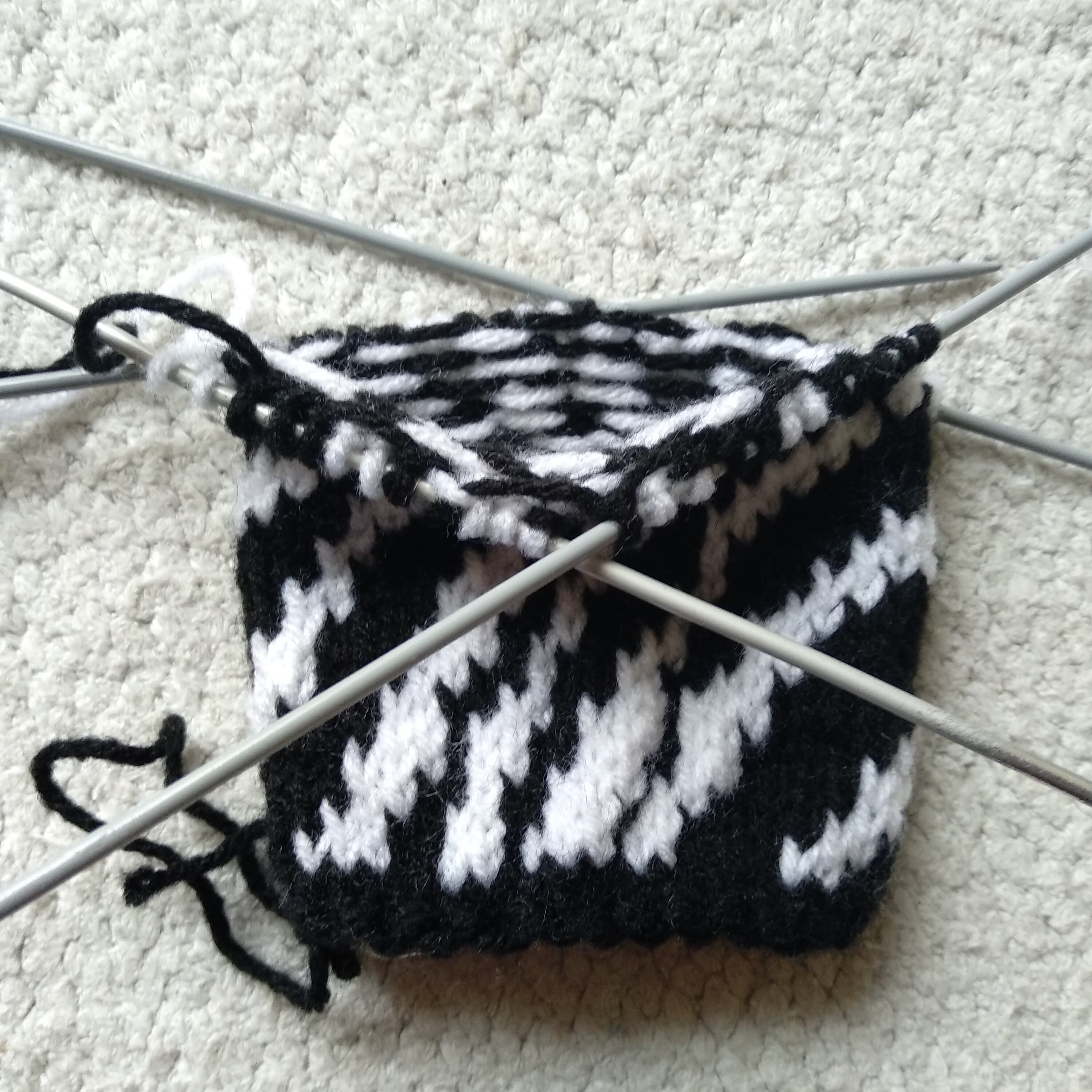 Zebra Arm Warmers KNITTING PATTERN - Etsy