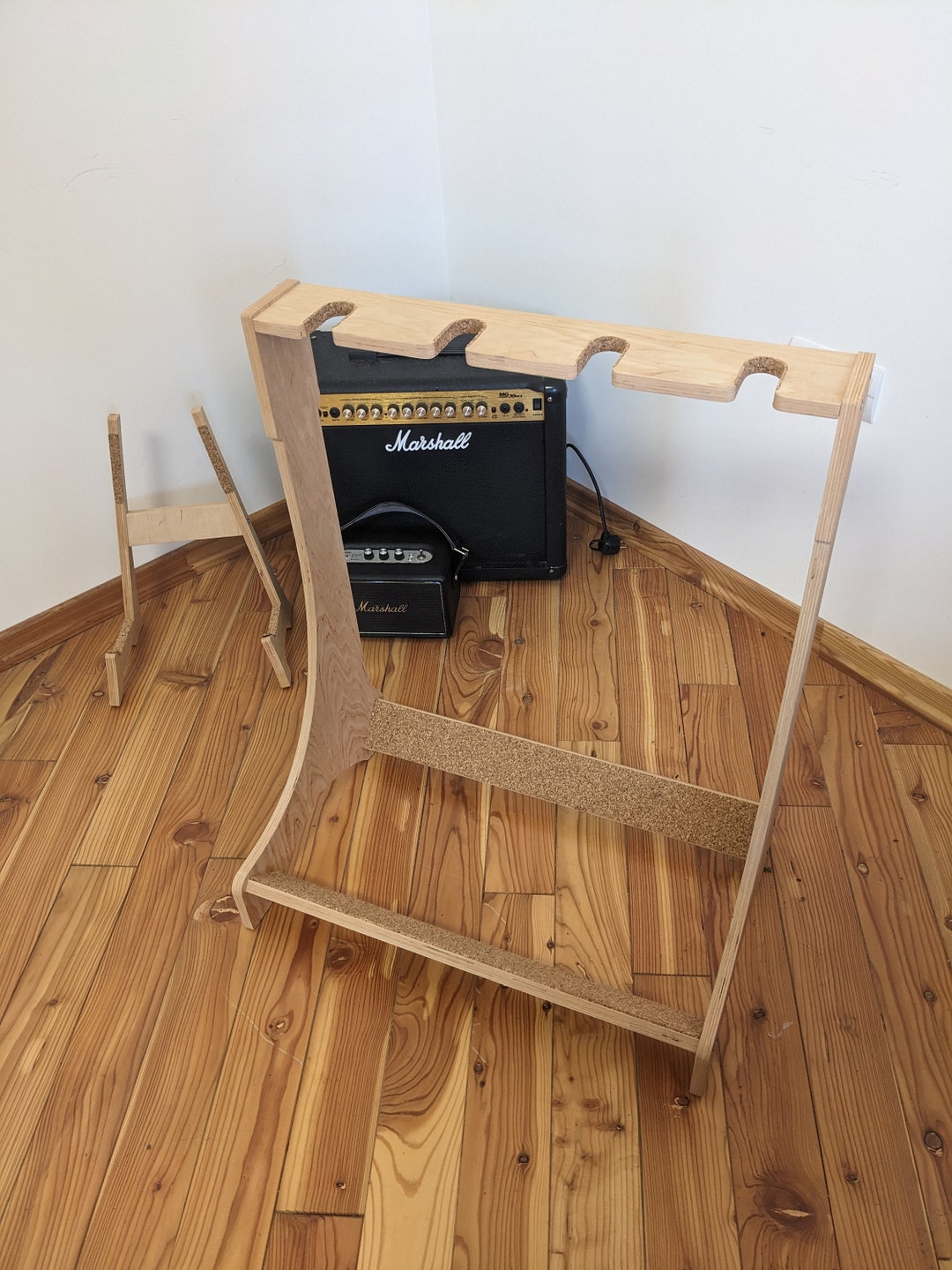 Classical Guitar Stand Acoustic Guitar Stand Hand Built - Etsy