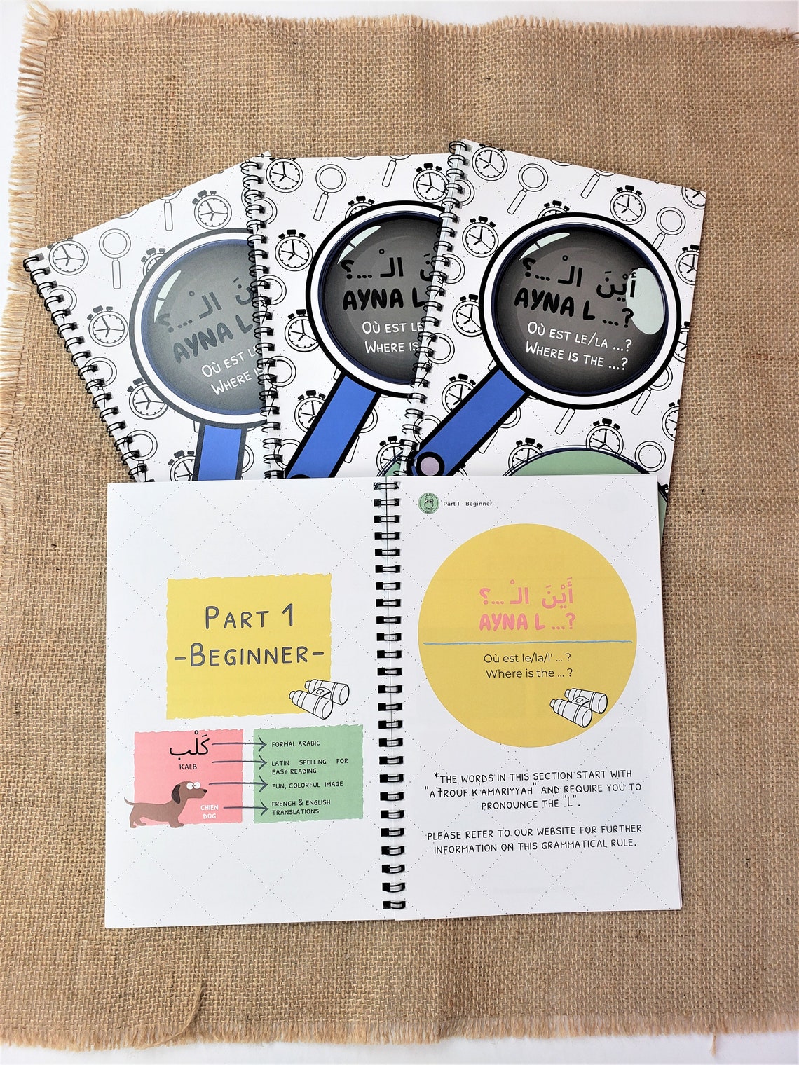 Learn Arabic Activity Book – Beginner & Intermediate Phrases - Etsy