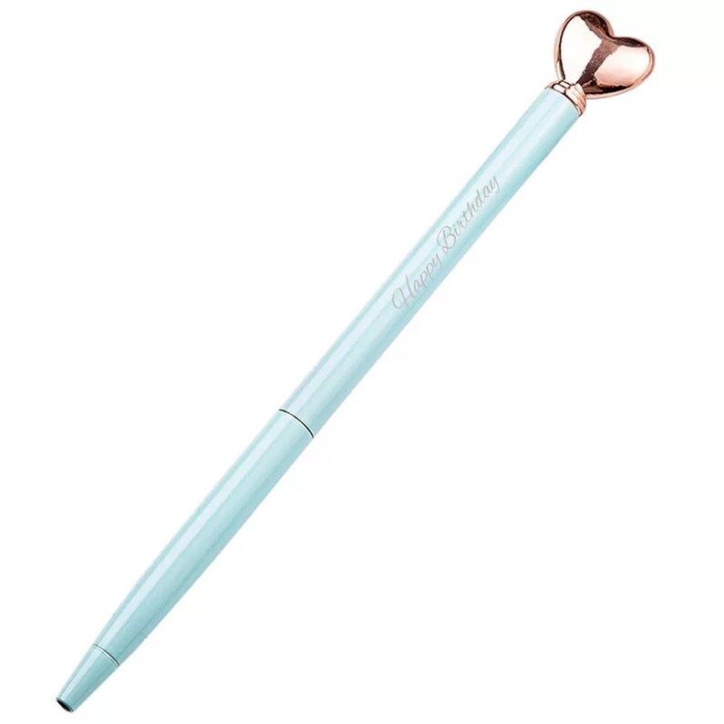 Personalized Diamond Pen Heart Pen Engrave Your Name Date | Etsy