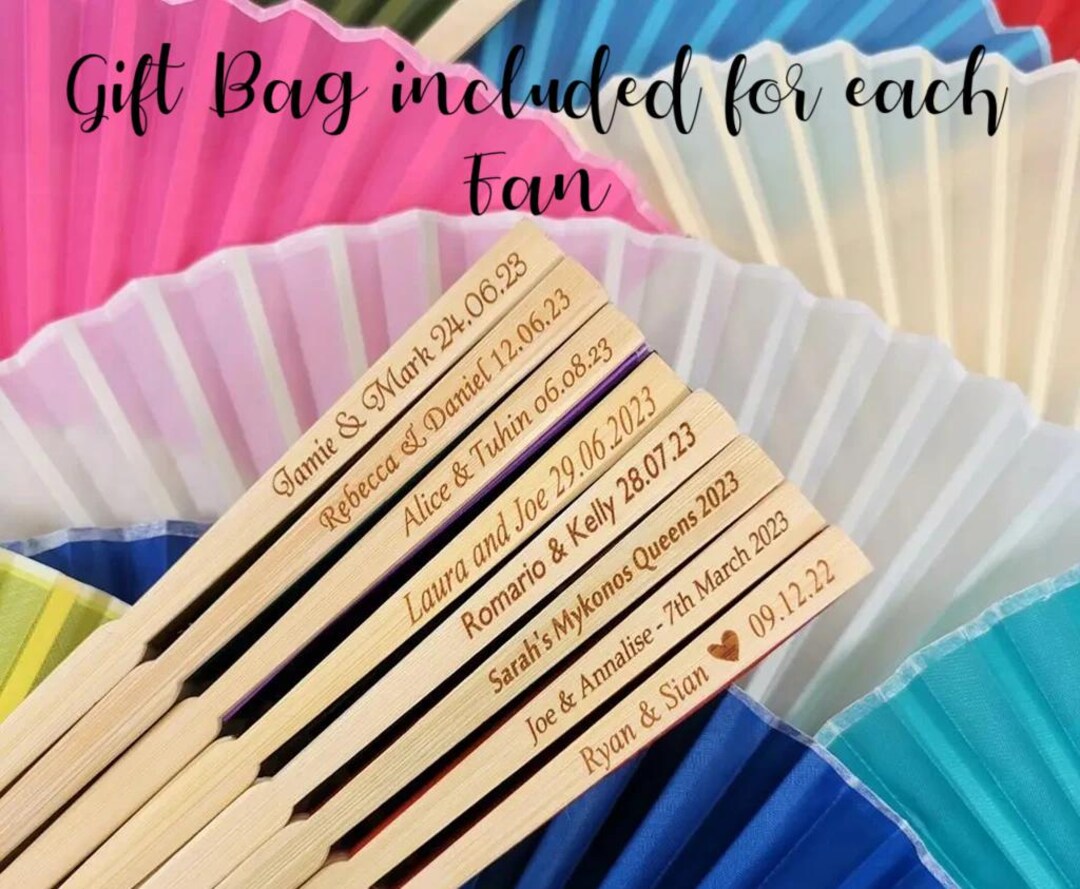 Wedding Fans,personalized Wedding Hand Fans,fans for Wedding,sage Green ...