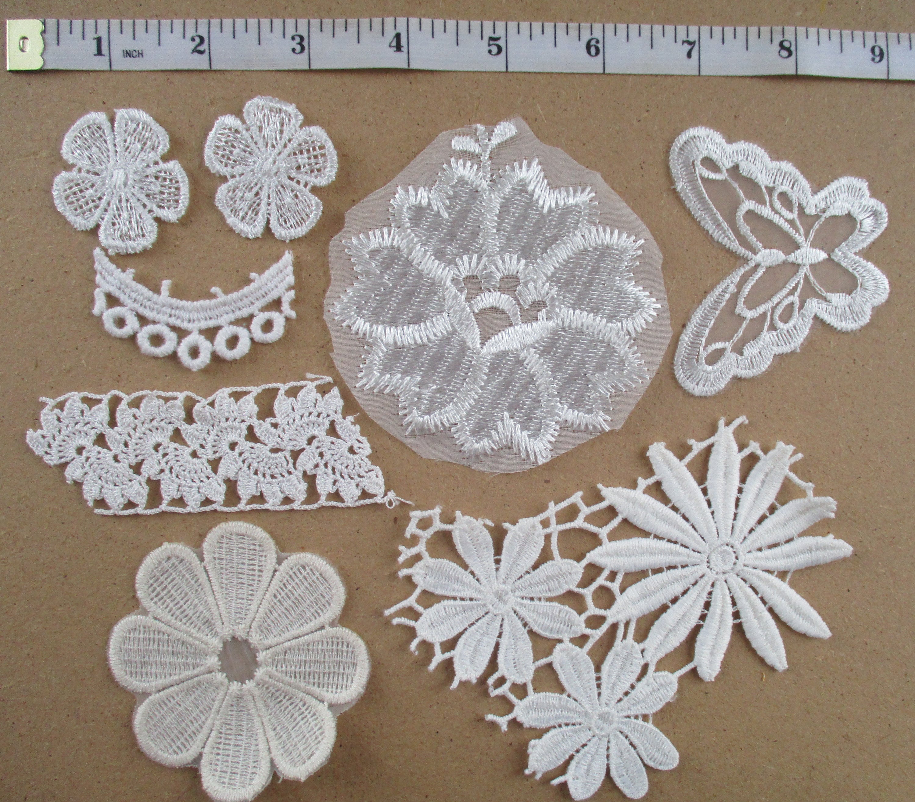 Large Vintage Lace Scraps Kit Lace Snippets Inspiration Kit - Etsy