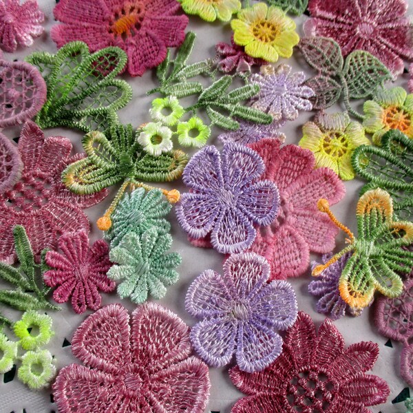 Hand Painted Lace - Etsy