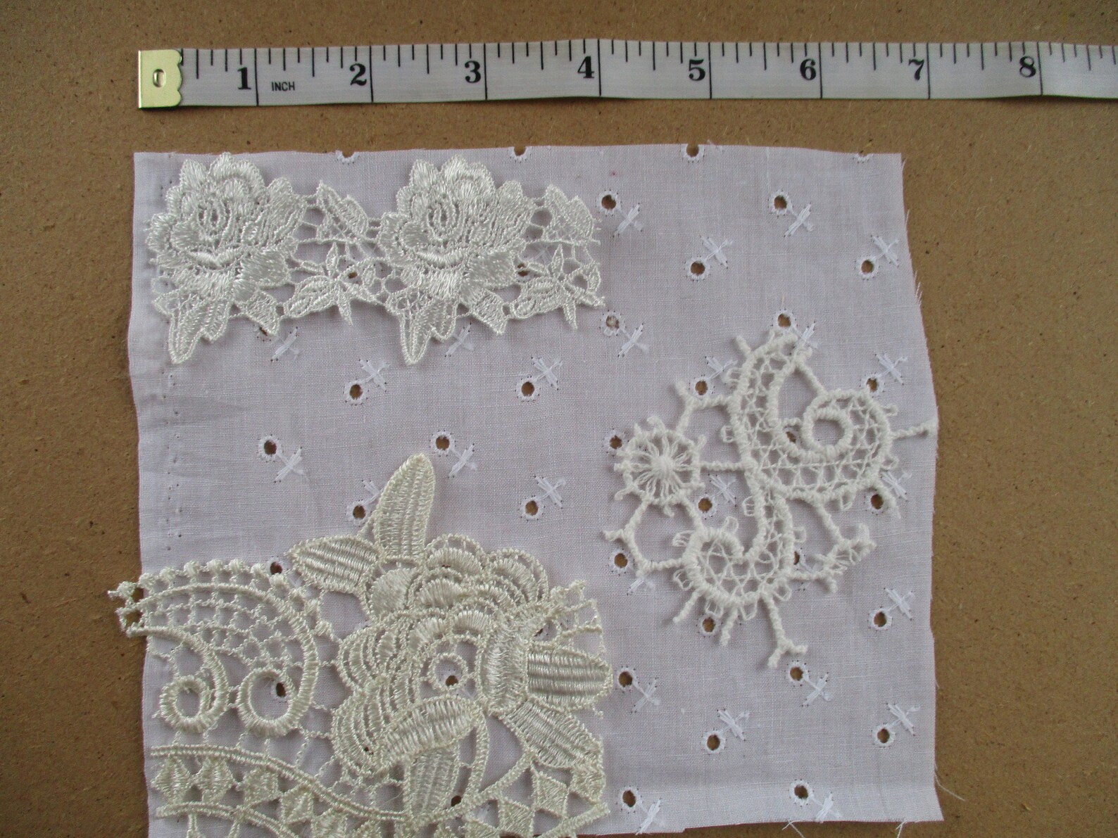 Large Vintage Lace Scraps Kit Lace Snippets Inspiration Kit - Etsy