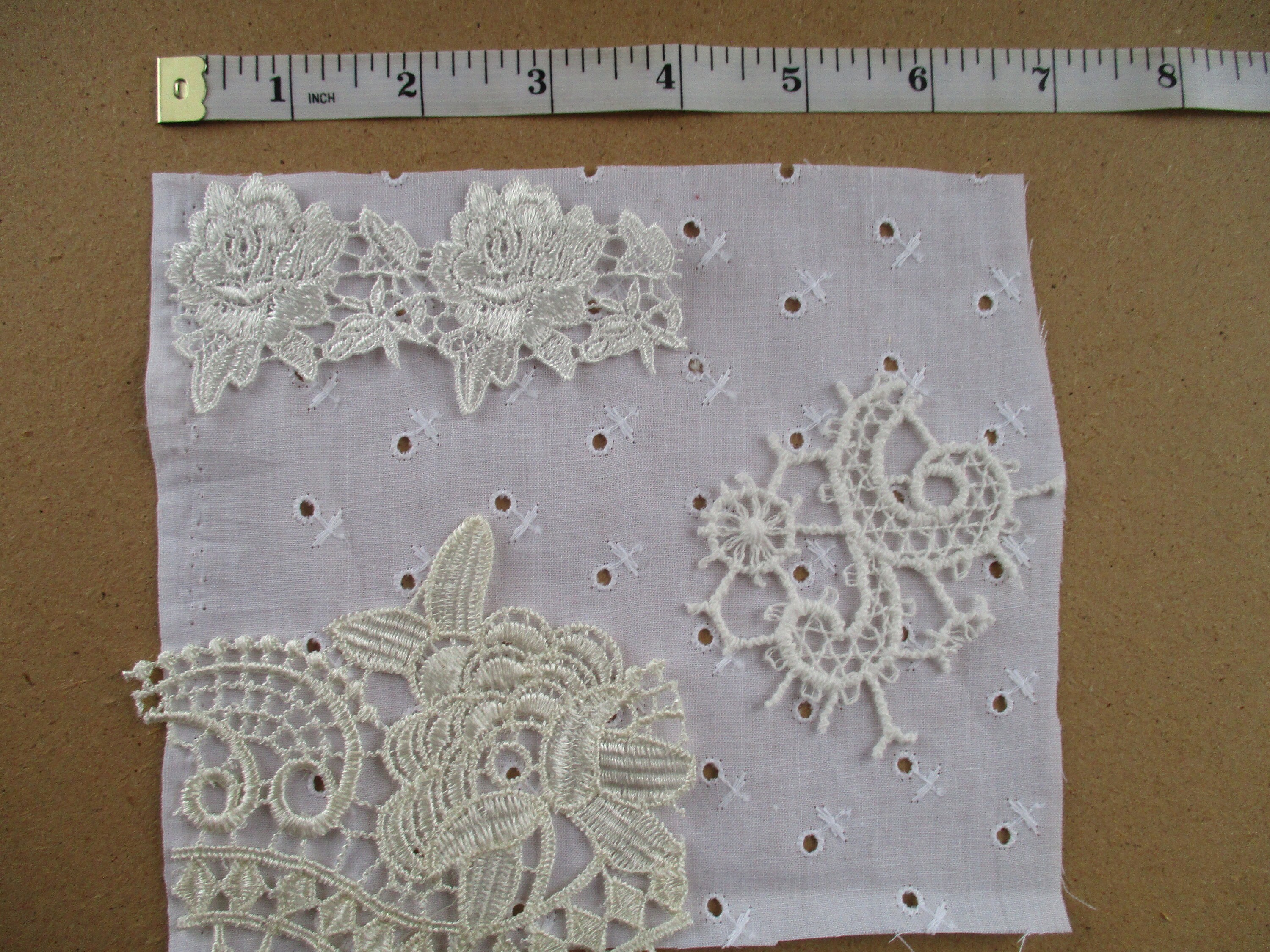 Large Vintage Lace Scraps Kit Lace Snippets Inspiration Kit - Etsy
