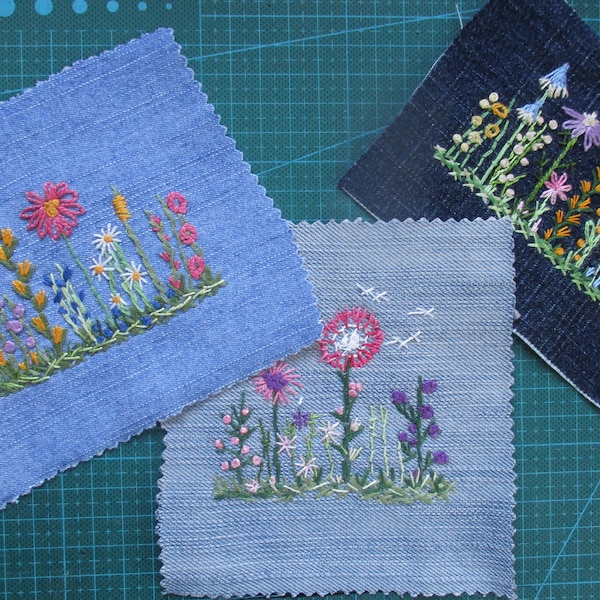 Upcycled Embroidery - Etsy