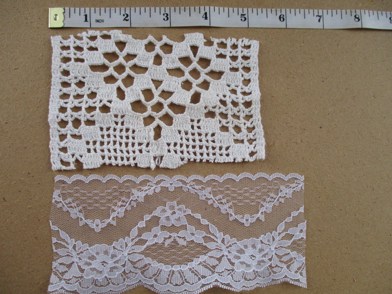 Large Vintage Lace Scraps Kit Lace Snippets Inspiration Kit - Etsy
