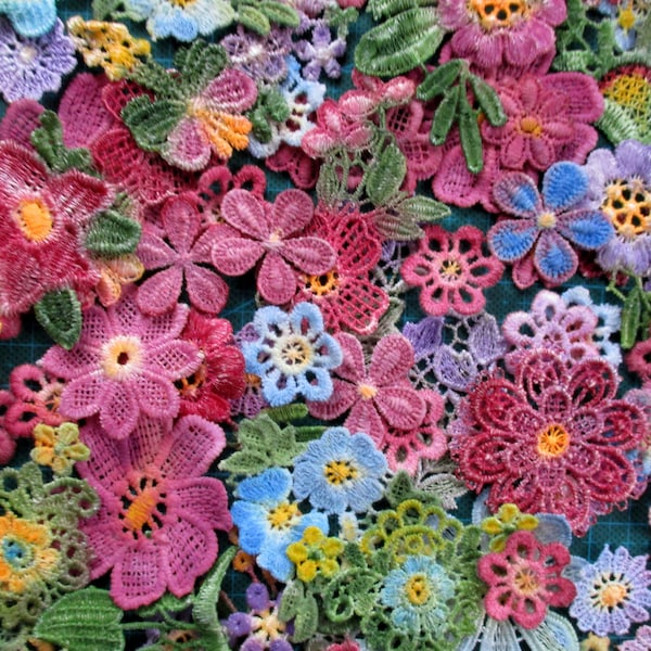 Hand Painted Lace - Etsy