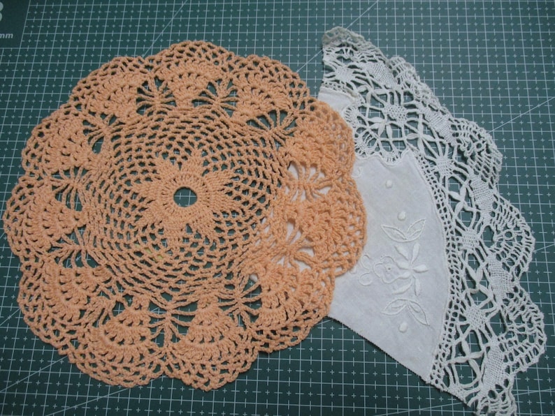 Vintage Lace Scraps Kit: Antique Lace Trims, Mixed Media Art - Etsy UK