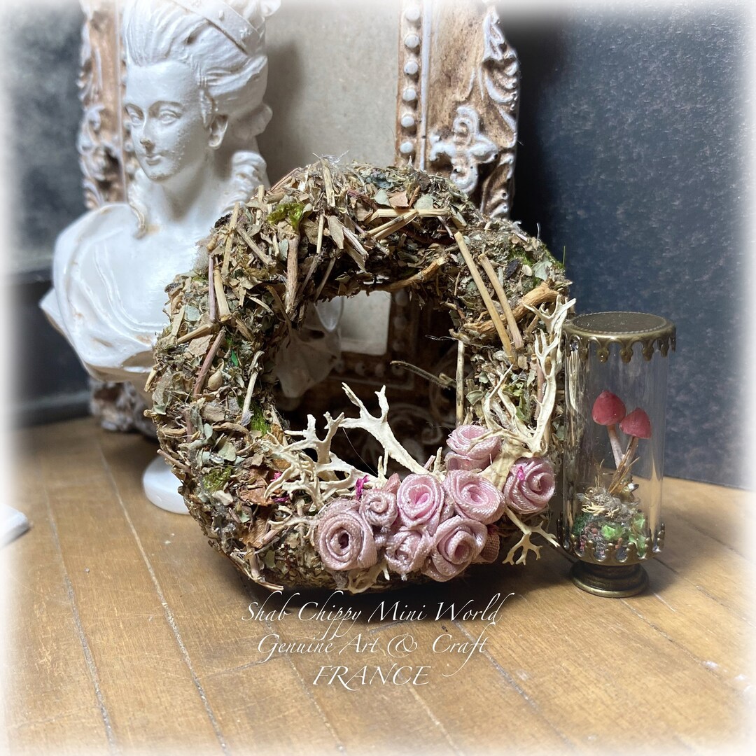 In ARLES Celebration Crown, Plant Decoration With Satin Roses ...