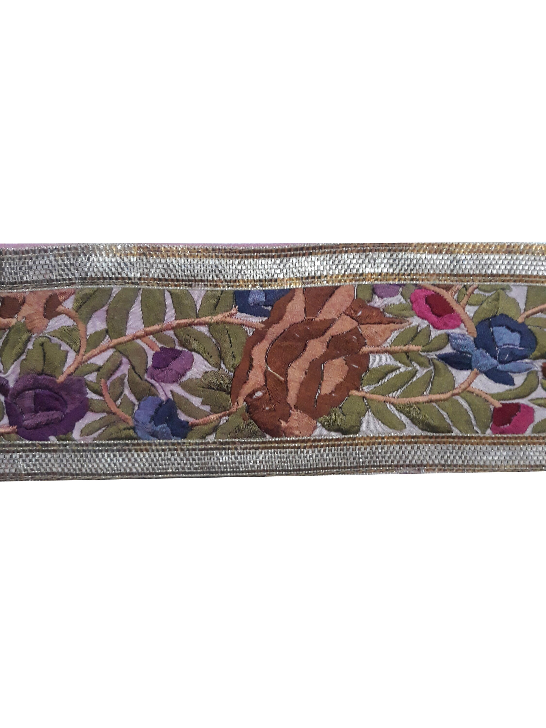 Vintage Saree Border India Decorative Trim Antique Embroidered | Etsy